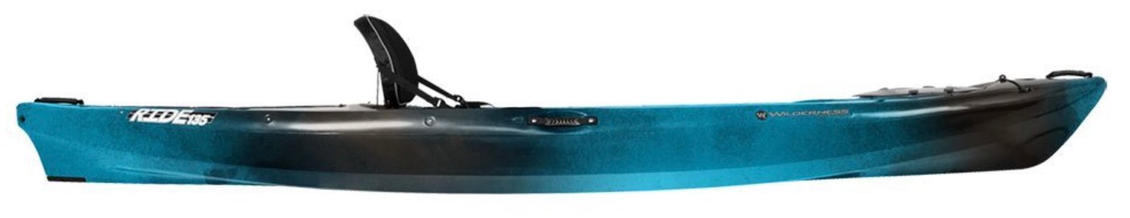 Wilderness Systems Ride 135 Kayak - side view - Paddle Pursuits