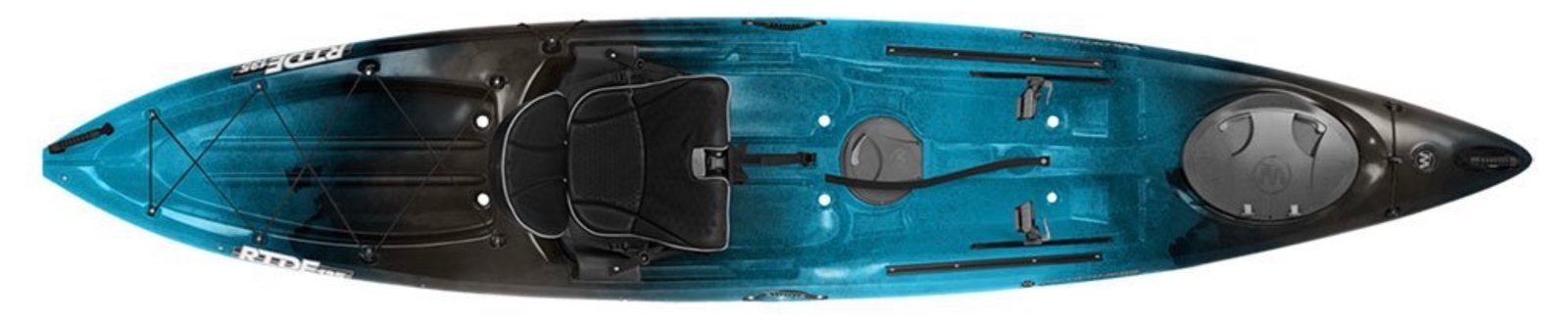 Wilderness Systems Ride 135 Kayak - top view - Paddle Pursuits