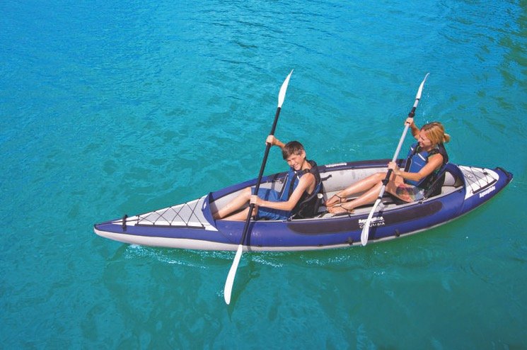 Aquaglide Columbia XP Two Inflatable Kayak - Paddle Pursuits