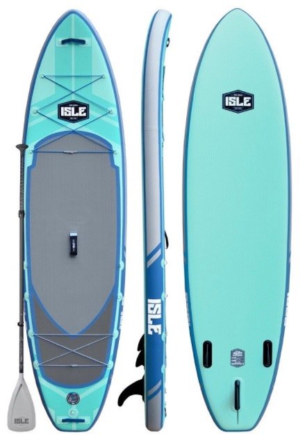 ISLE Airtech Explorer Inflatable Stand Up Paddle Board - Paddle Pursuits